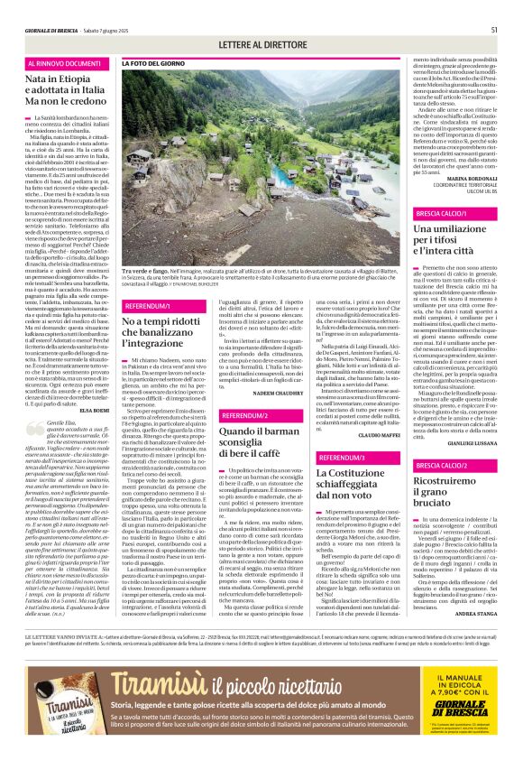 Edicola digitale | Giornale di Brescia | 07/06/2025