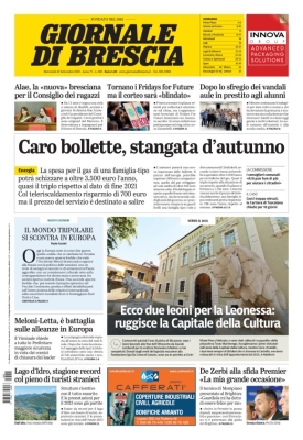 Giornale di Brescia - 21/09/2022